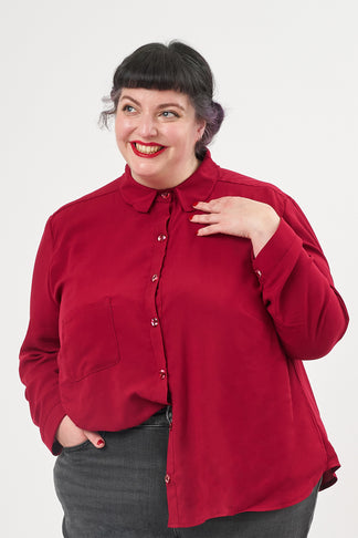Sew the perfect shirt with the Sew Over It Amy Shirt Sewing Pattern