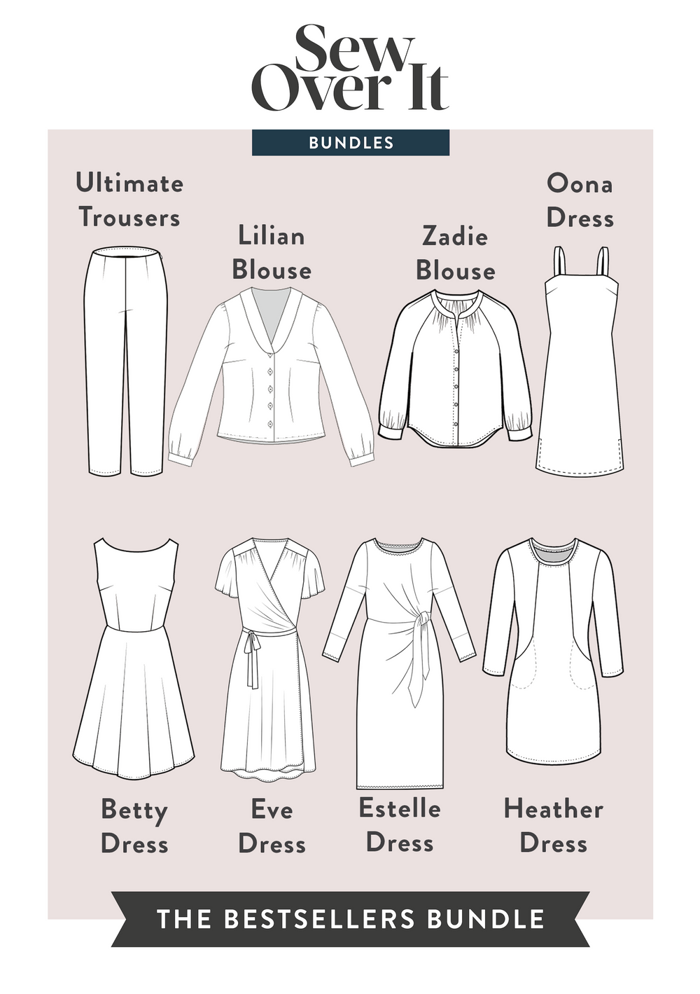 Pattern Bundles – Sew Over It