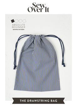 Drawstring Bag PDF Sewing Pattern - Sew Over It
