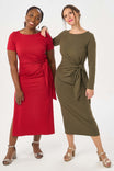 Estelle Dress - Tie-detail Knit Dress PDF Sewing Pattern - Sew Over It