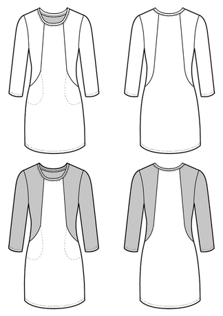 Heather Dress - Comfy Knit Sewing Pattern - Sew Over It