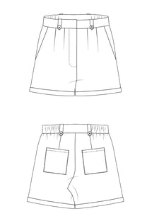 The Keira Shorts - Summer Shorts Sewing Pattern - Sew Over It