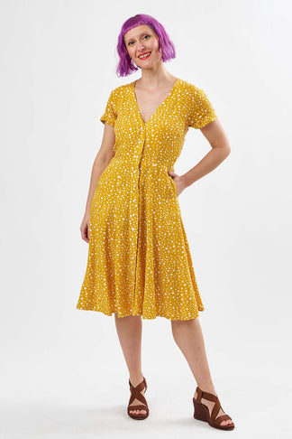 Button-up tea dress - Lea Dress PDF Sewing Pattern - Sew Over It