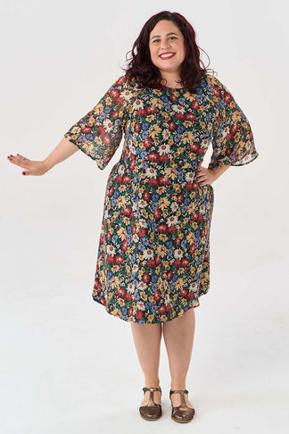 Margot Dress - Woven Raglan Dress PDF Sewing Pattern - Sew Over It