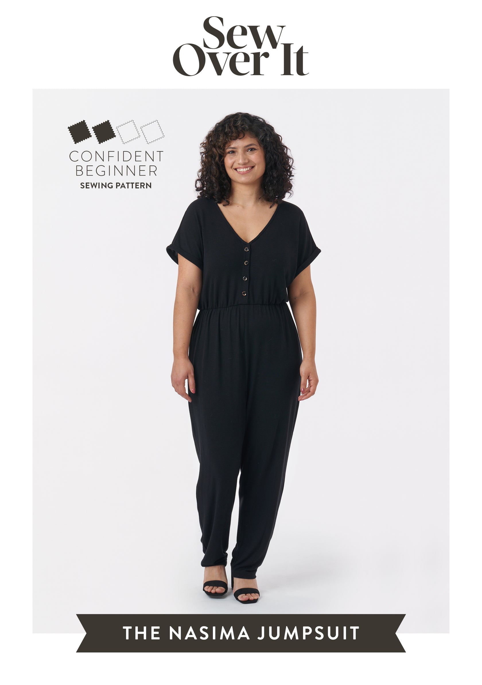Nasima Jumpsuit - Jersey Jumpsuit Sewing Pattern - Sew Over It