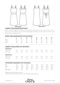 Make the Oona Dress - Easy Summer Dress PDF Sewing Pattern - Sew Over It