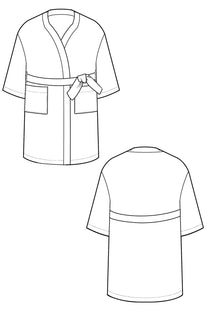 Sylvia Robe Dressing Gown Add-On - PDF Sewing Pattern - Sew Over It