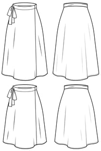 Quick & easy Ultimate Wrap Skirt PDF Sewing Pattern - Sew Over It