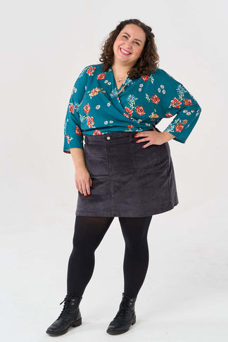 Xanthe Skirt - Medium Weight Woven Skirt PDF Sewing Pattern - Sew Over It