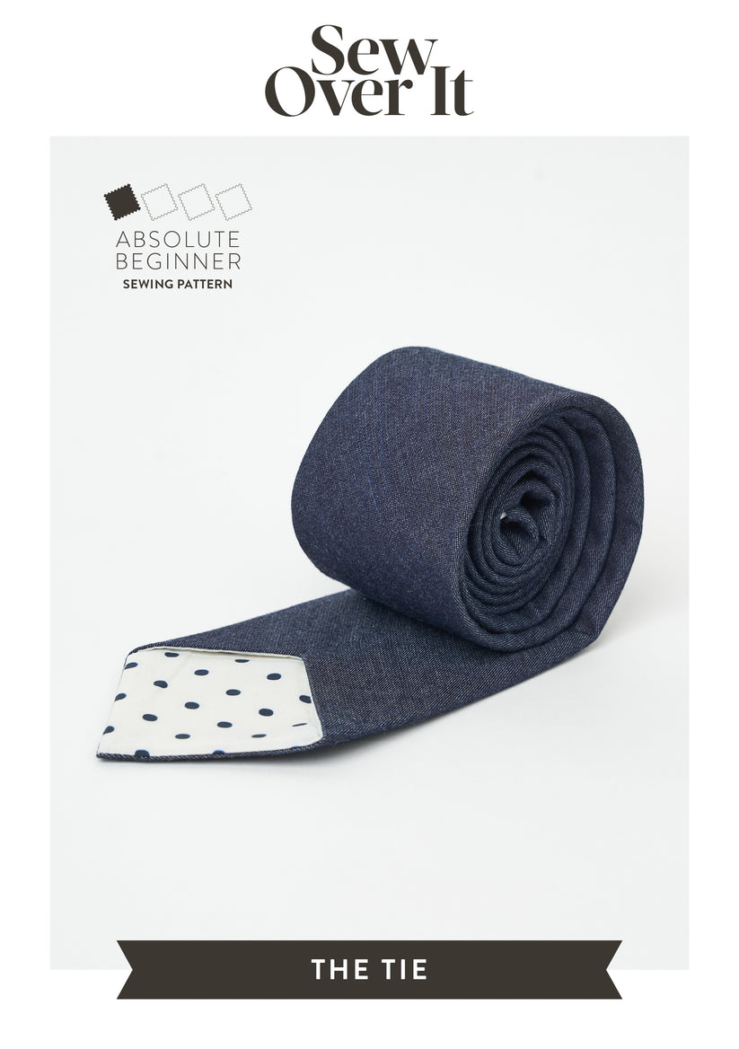 Tie - Classic Tie PDF Sewing Pattern - Sew Over It