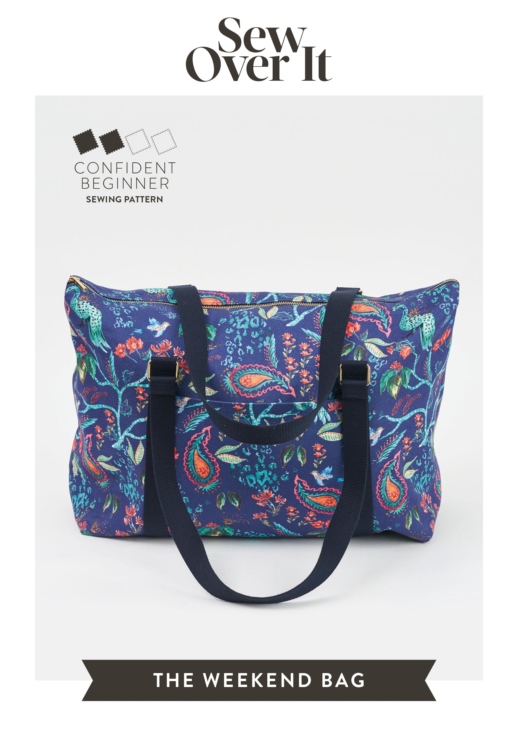 Weekend Bag PDF Sewing Pattern - Sew Over It