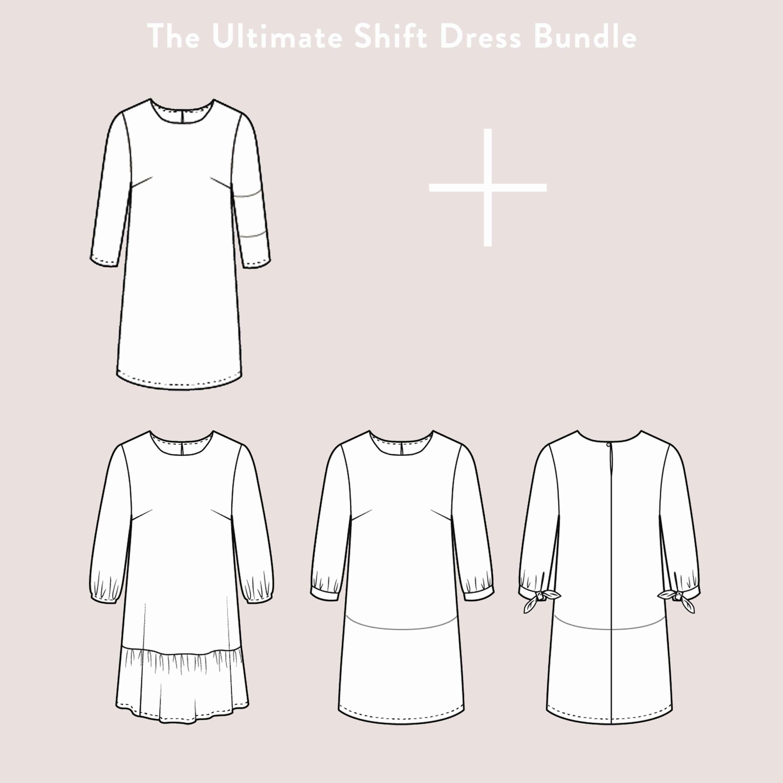 The Ultimate Shift Dress Bundle – Sew Over It
